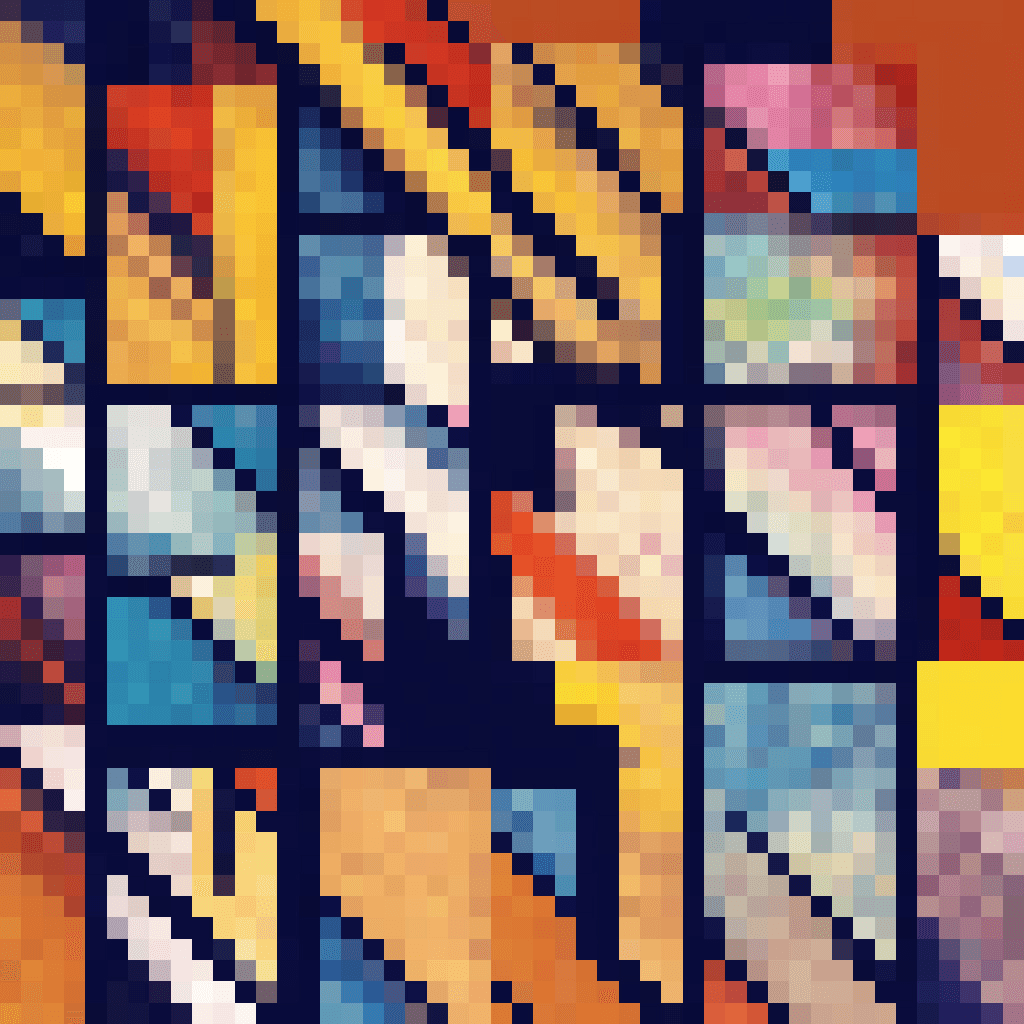 Pixel Abstraction by anon - 系列 | OpenSea