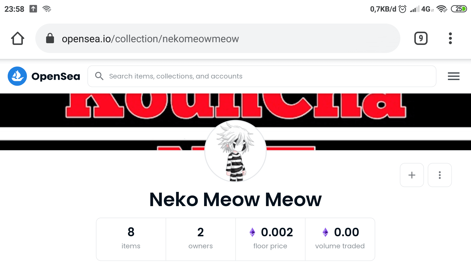 Neko Meow Meow - Collection | OpenSea