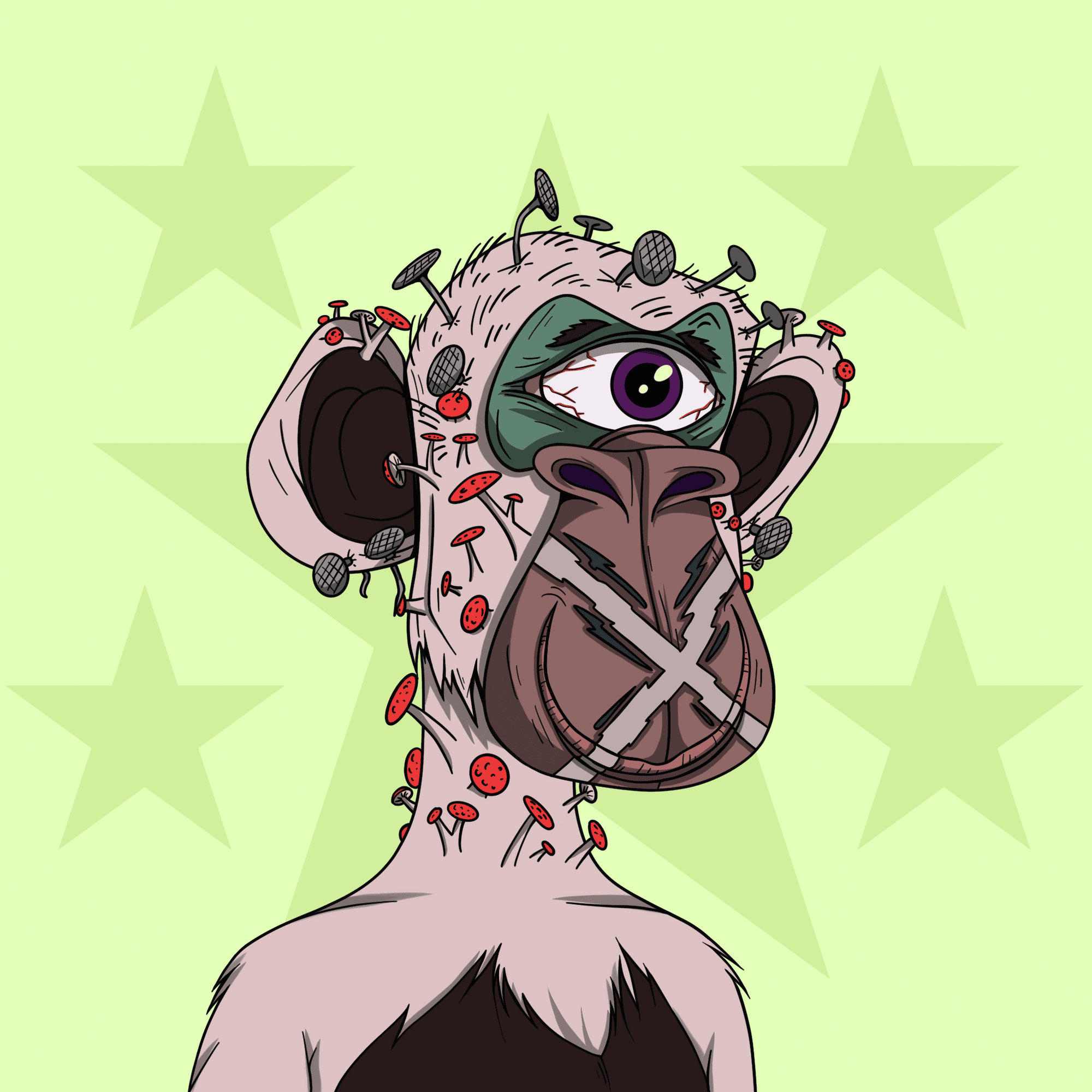 Laboratory Monkey #21811 - Laboratory Monkeys | OpenSea