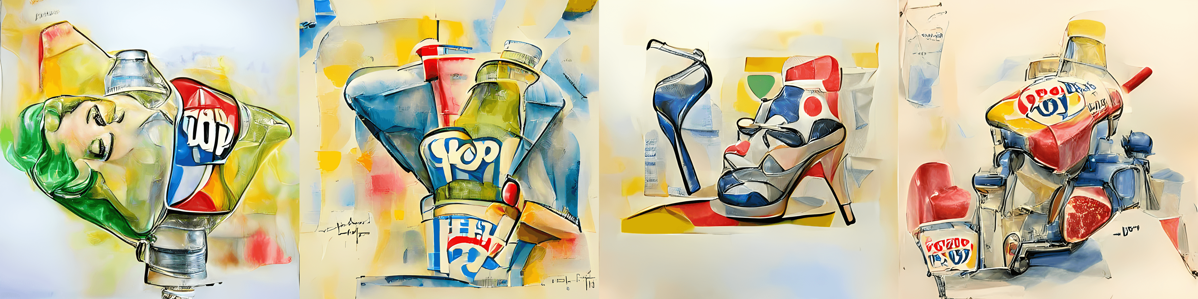 Watercolor Pop Art - Collection | OpenSea