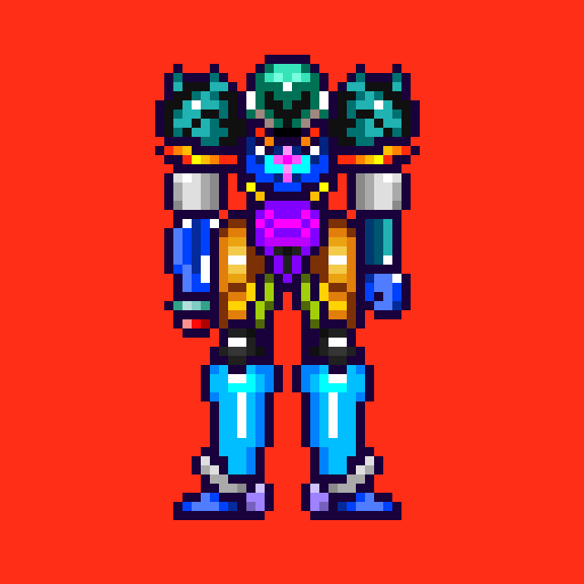 SAMUS PIXEL ART V2 - Collection | OpenSea