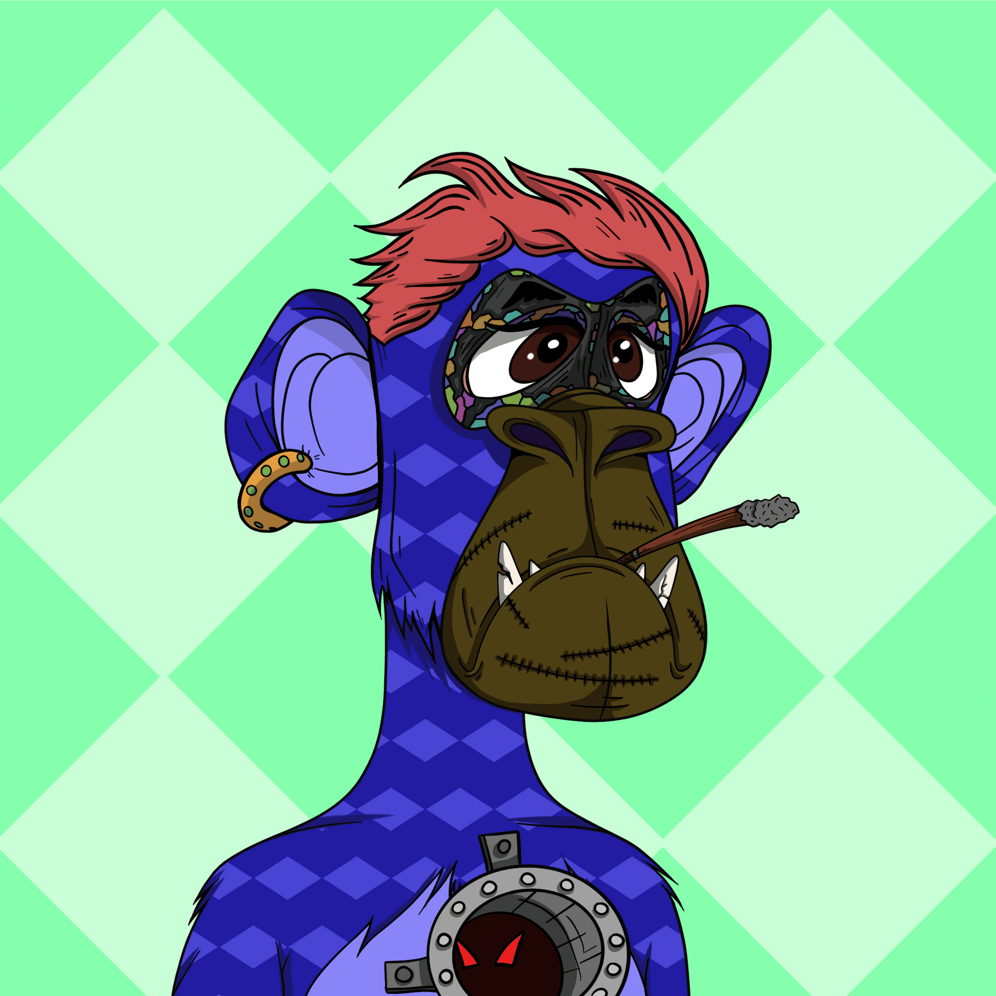 Laboratory Monkey #22211 - Laboratory Monkeys | OpenSea