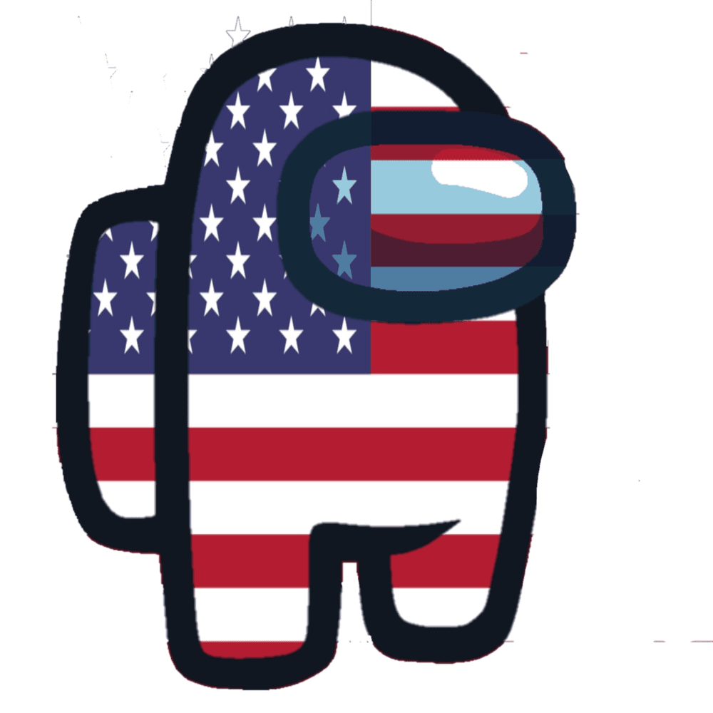 Among Us United States Flag - Among Us Characters Swimart | OpenSea