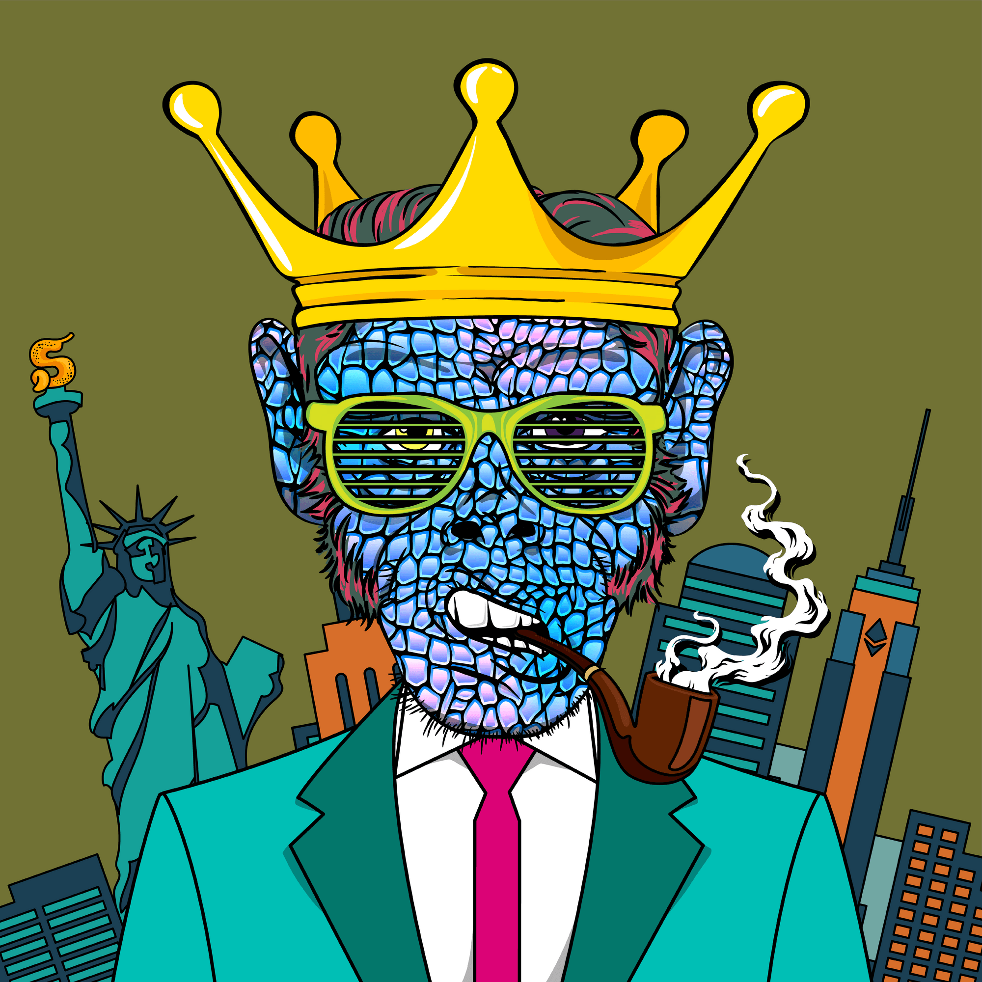 Wallstreet Ape 50 Wall Street Ape Club Private Opensea