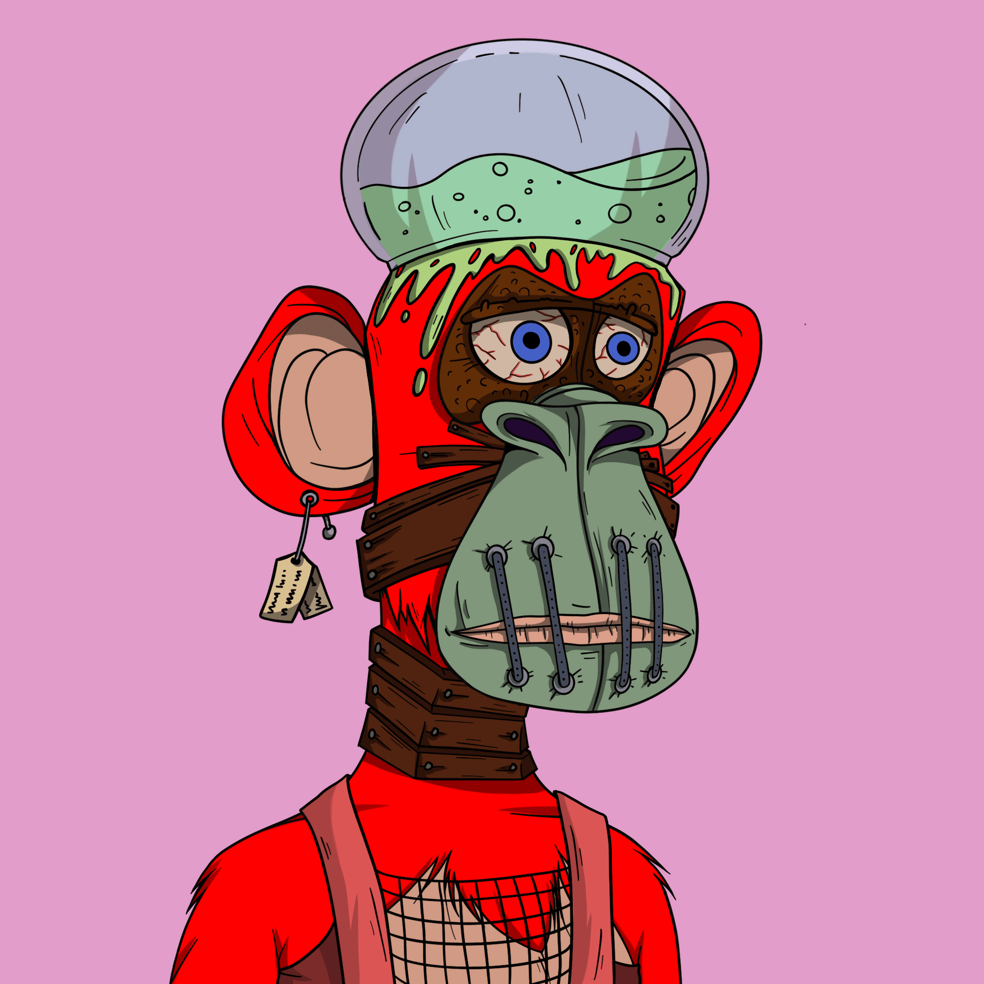 Laboratory Monkey #12341 - Laboratory Monkeys | OpenSea