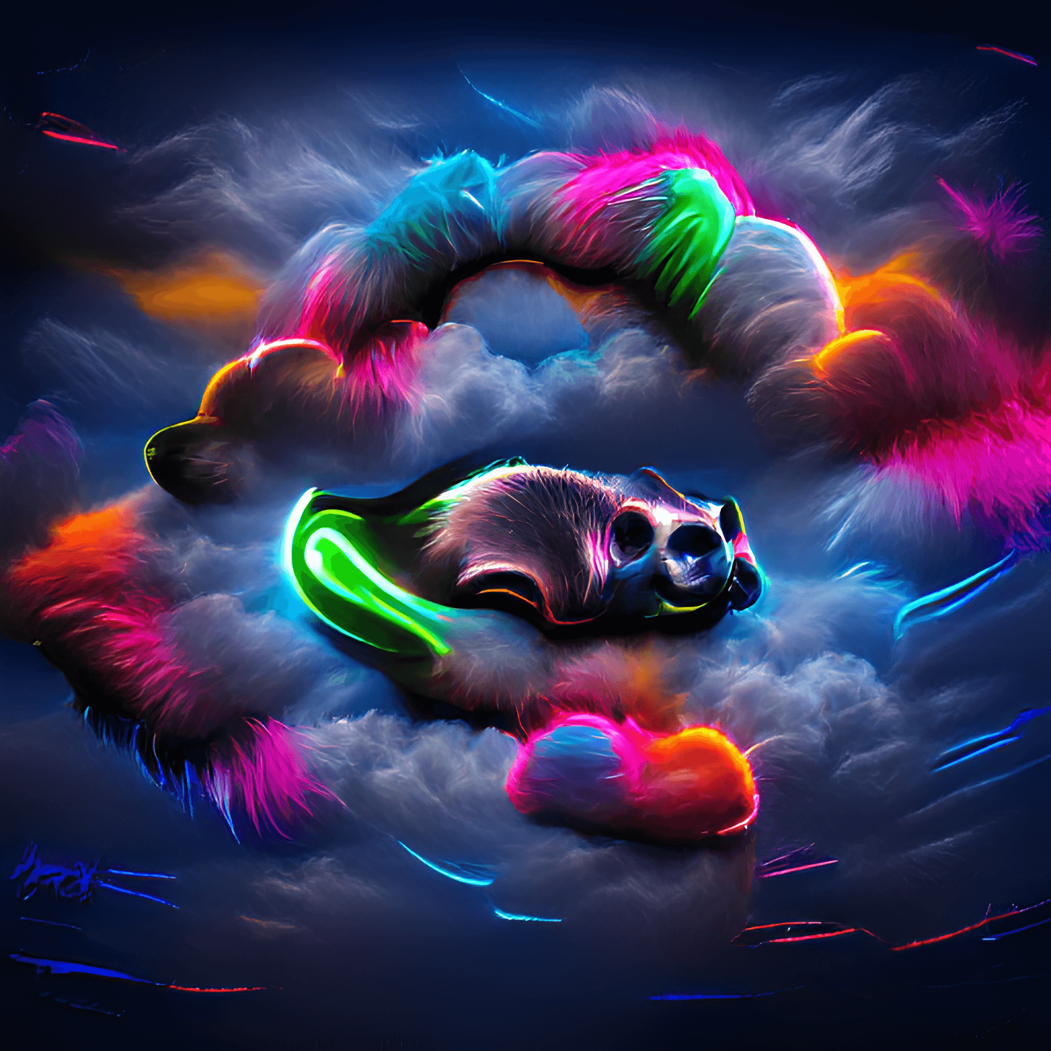 AI Generated Neon Collectibles - Collection | OpenSea