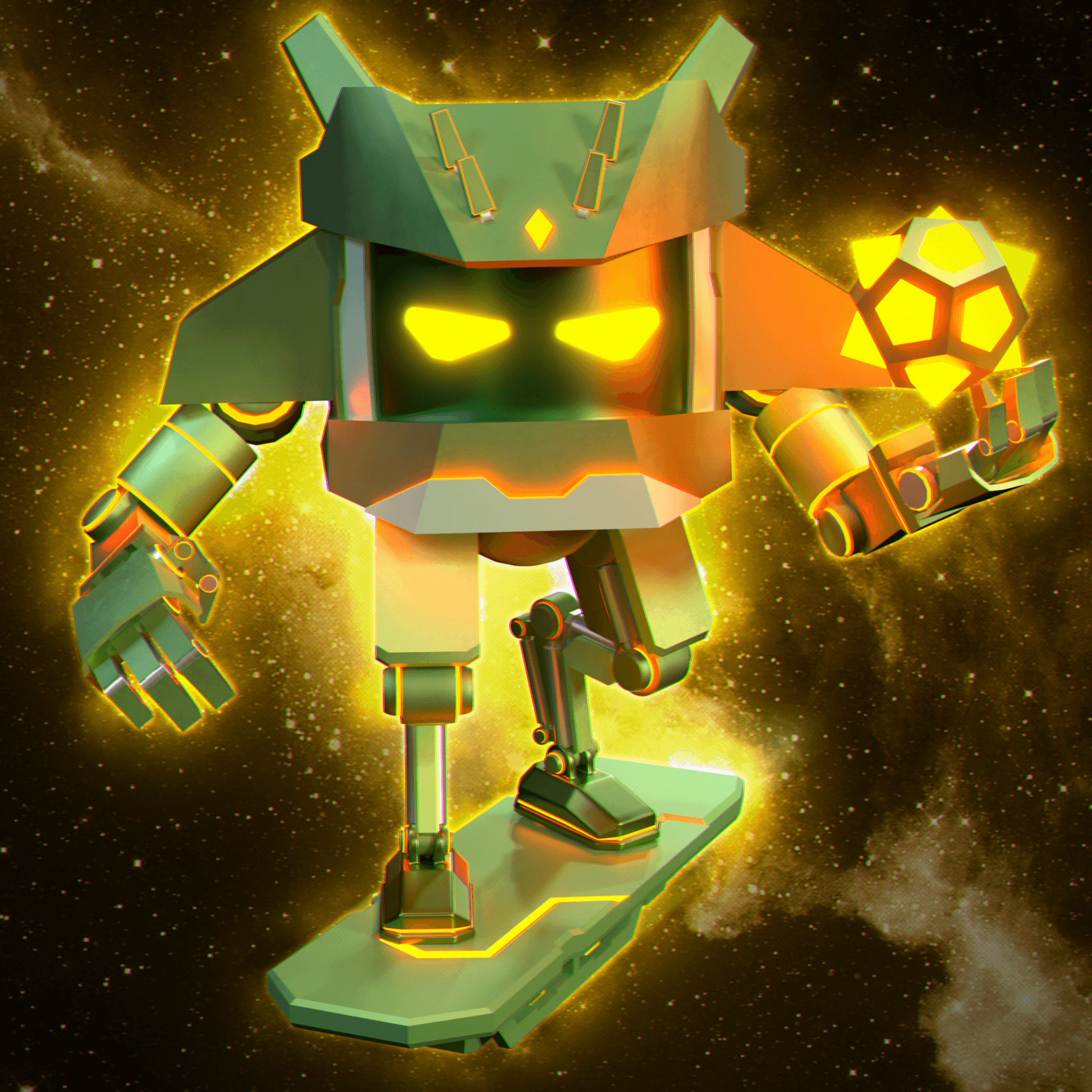 The Rebellion Bots 3D V4 - Collection | OpenSea