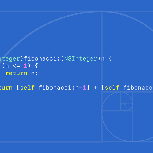 Recursive Fibonacci #180 in Objective-C - Poetic Code: Recursive ...