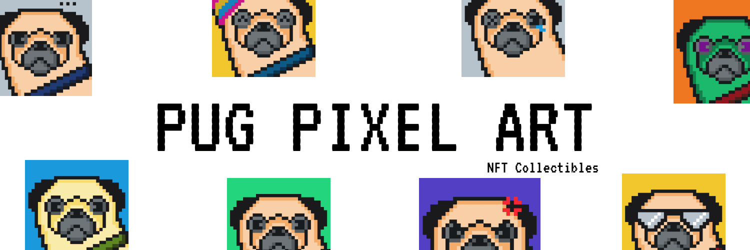 PUG PIXEL ART - Collection | OpenSea
