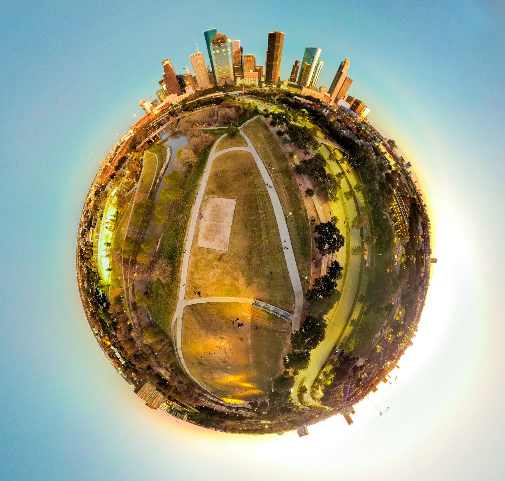 Tiny Planet: Houston - Collection | OpenSea