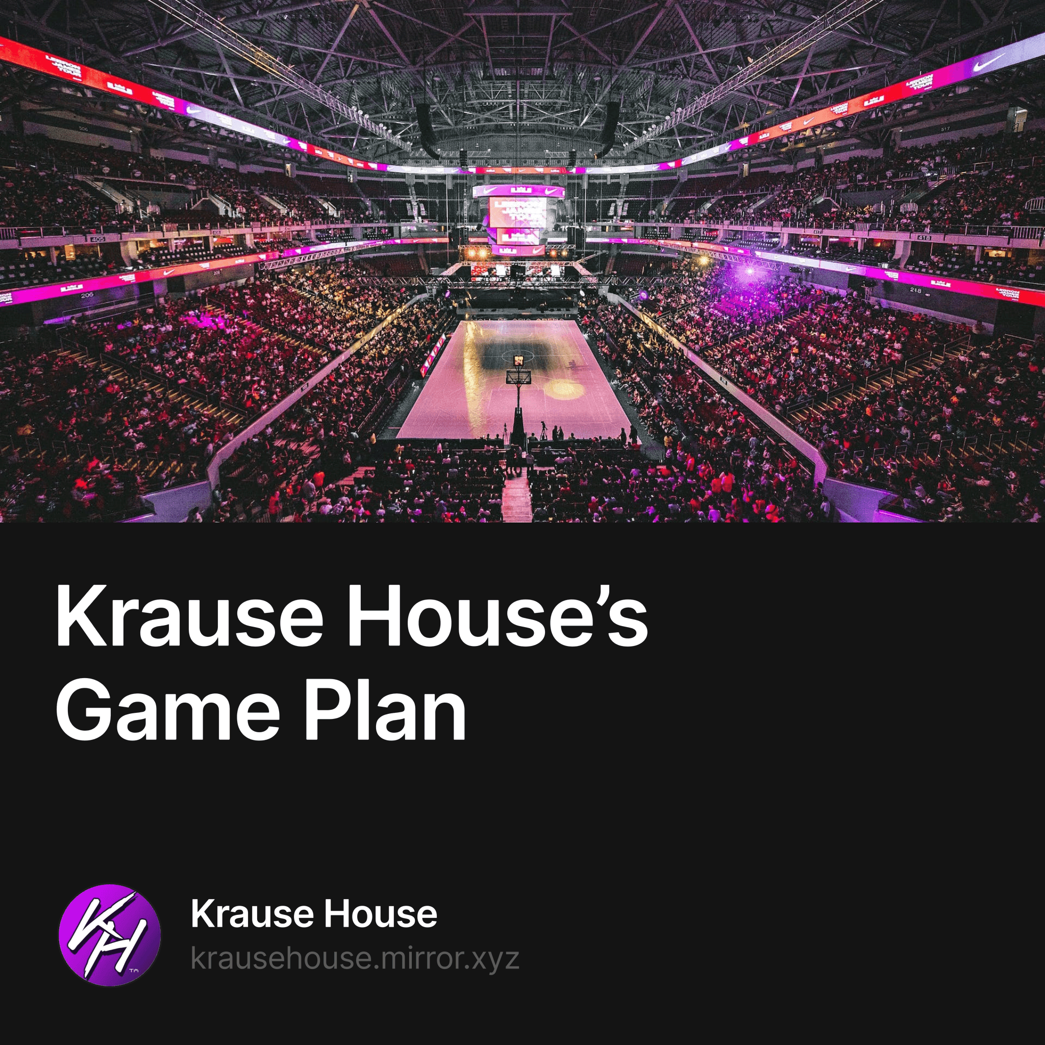 Krause Houses Game Plan - Collection | OpenSea