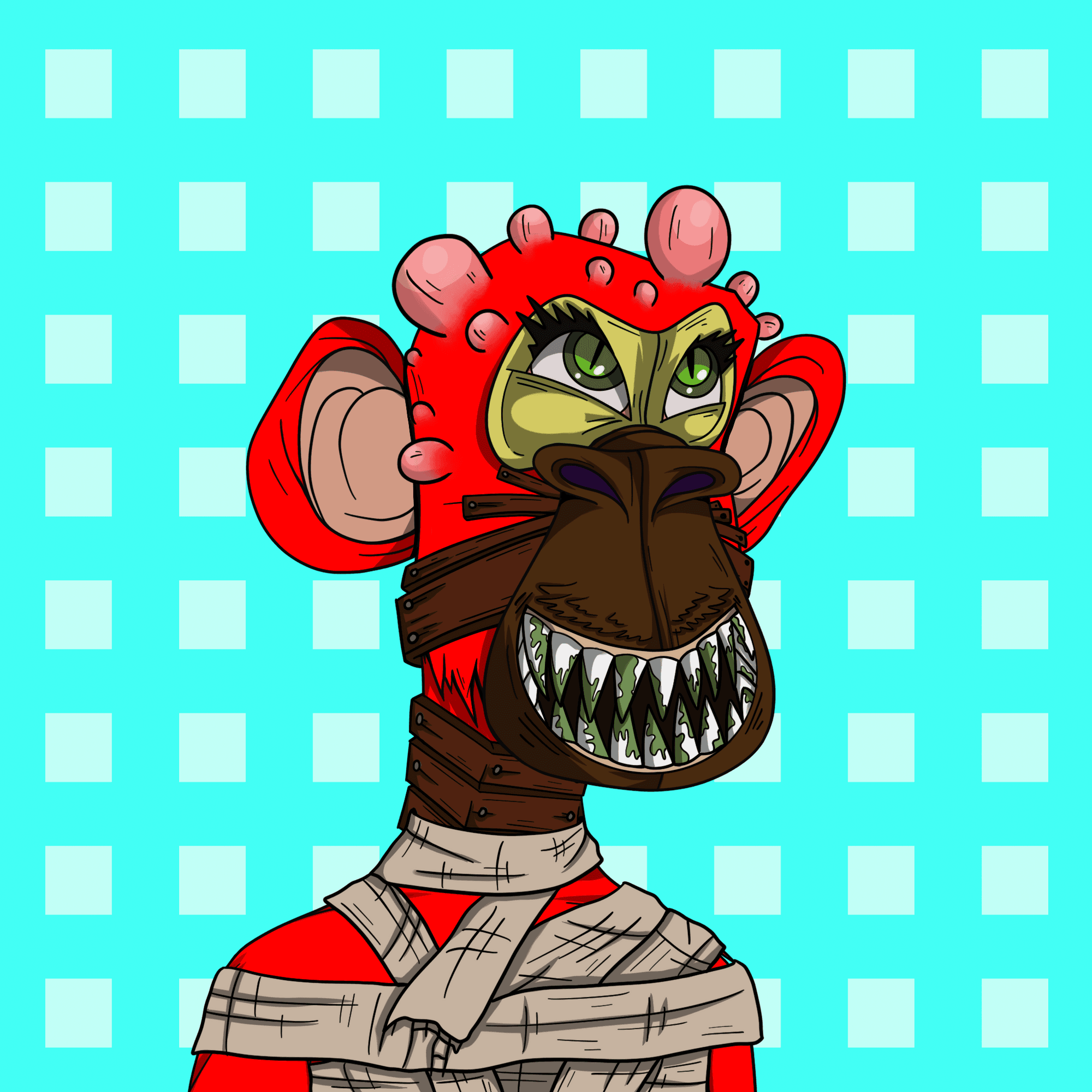 Laboratory Monkey #3828 - Laboratory Monkeys | OpenSea