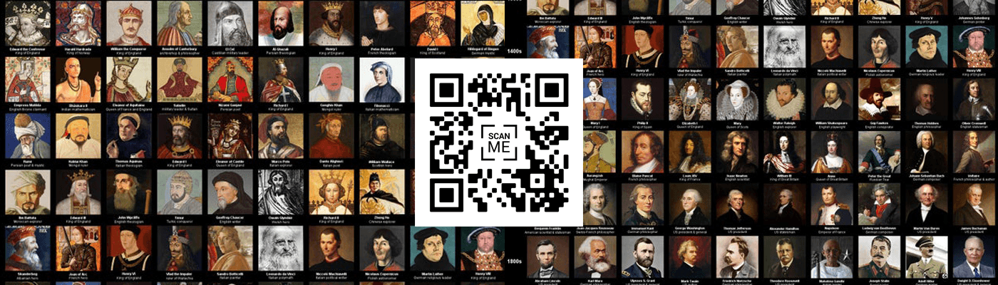 Biography QR Code - Collection | OpenSea