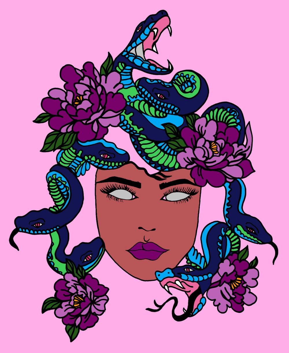 Cursed Eyes Medusa #02 - Her Rare Beauty | OpenSea