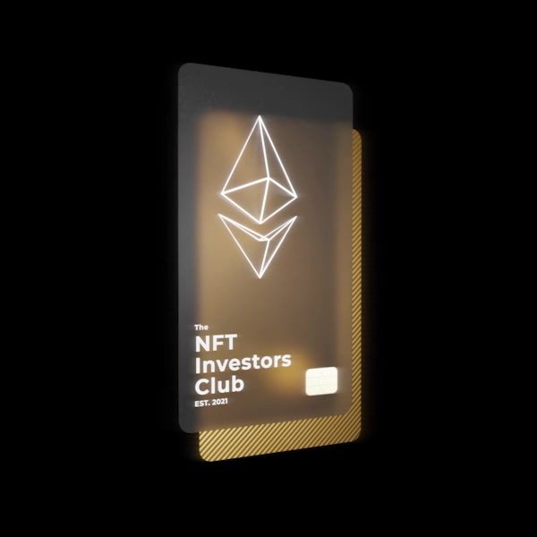Premium Membership Card #0038 - The NFT Investors Club | OpenSea