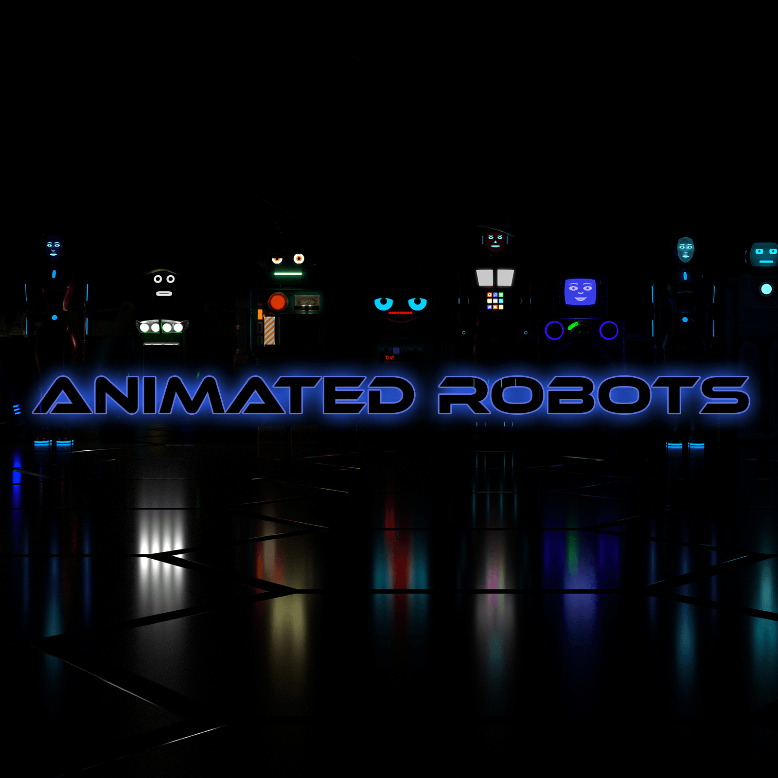 Animated Robots - Collection | OpenSea