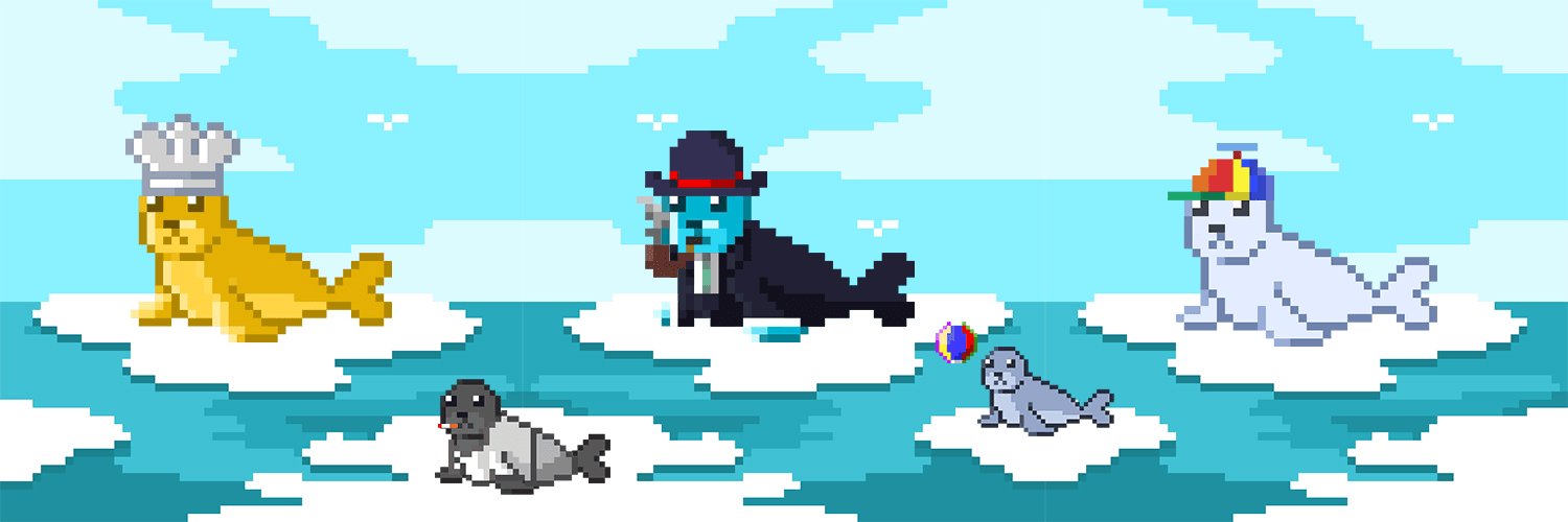 Pixel Seals - Collection | OpenSea