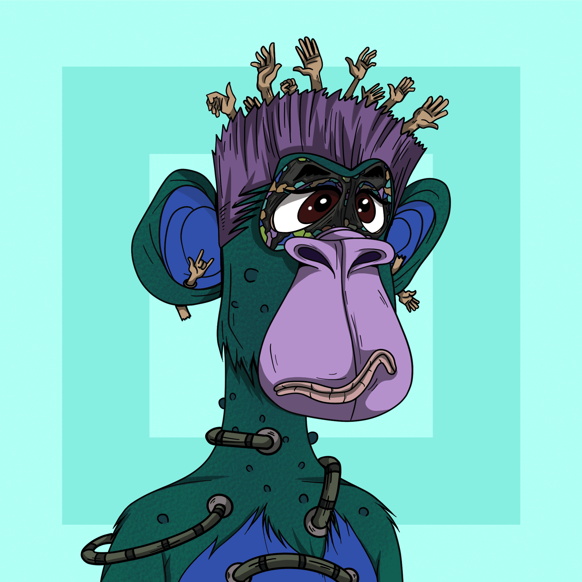 Laboratory Monkey #8425 - Laboratory Monkeys | OpenSea