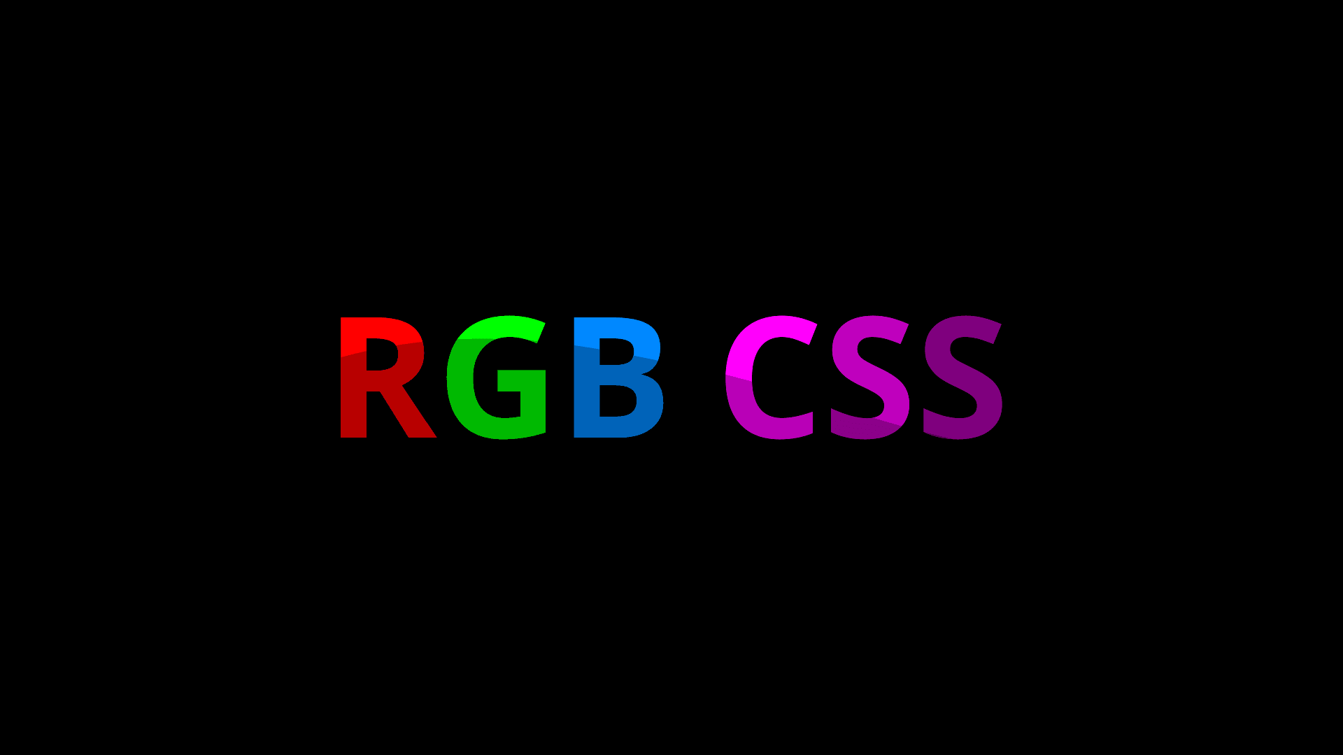 RGB CSS - Collection | OpenSea