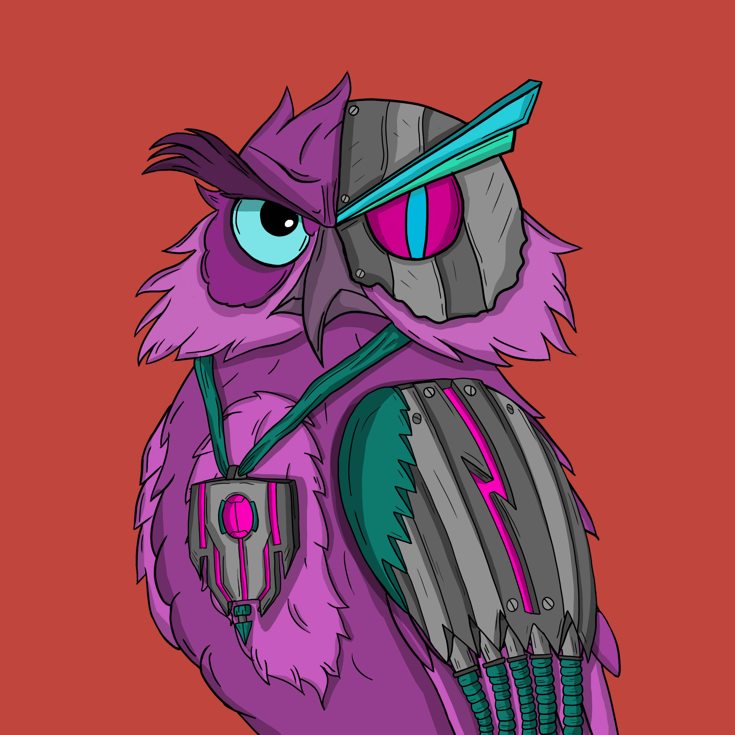 Cyber Owl x888 - Collection | OpenSea