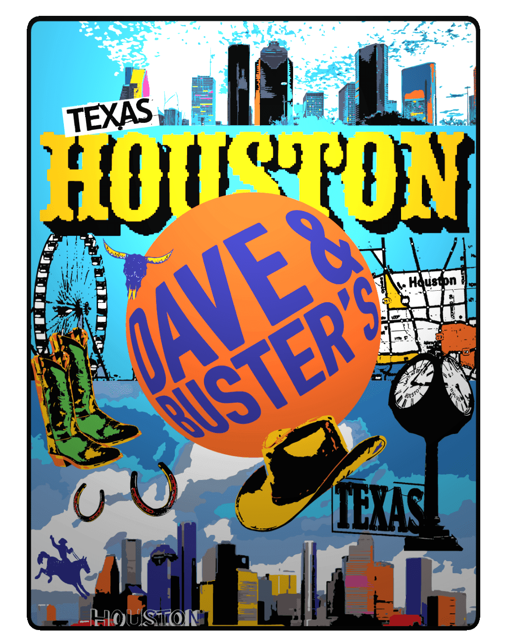 Houston TX Pop Art Edition - Collection | OpenSea
