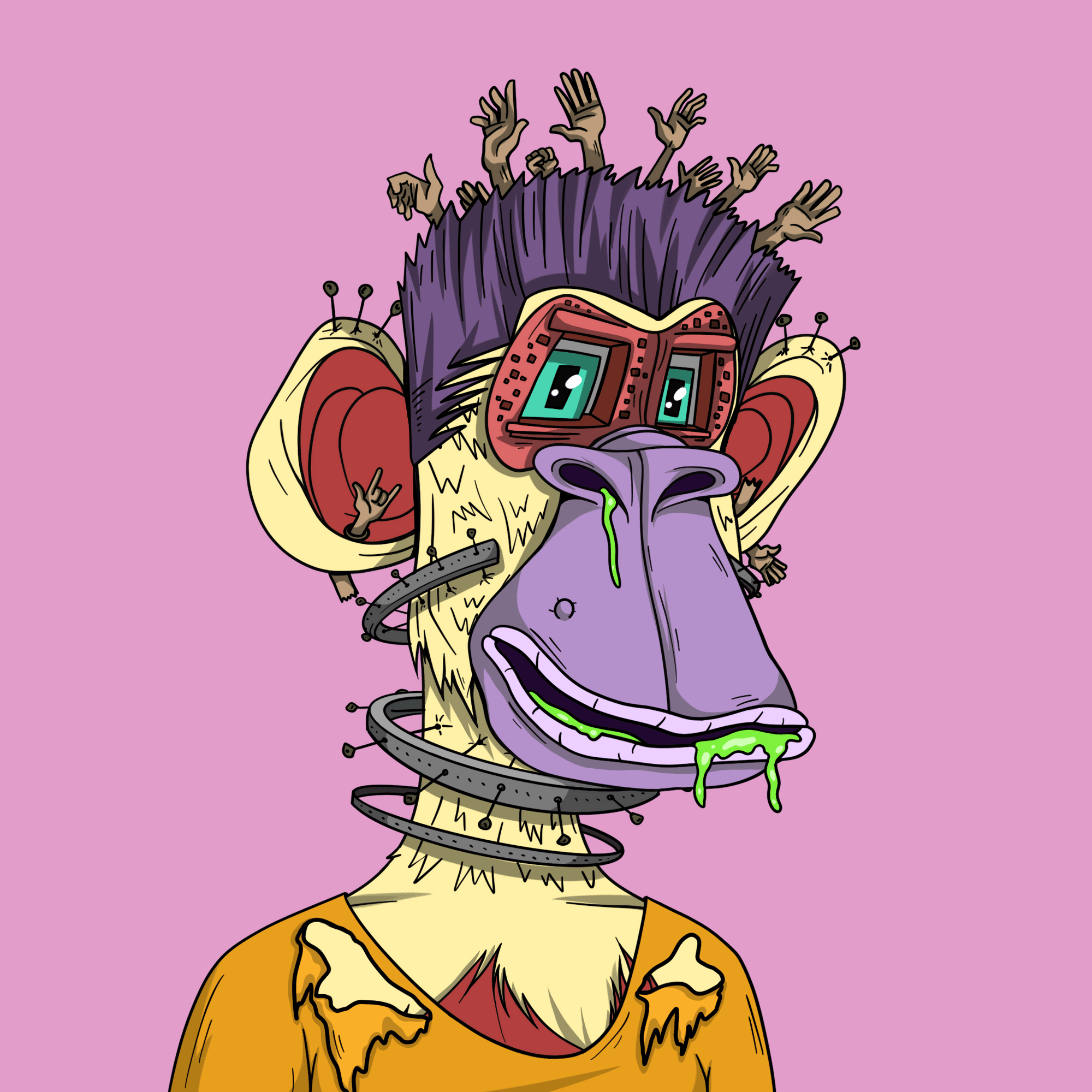 Laboratory Monkey #25639 - Laboratory Monkeys | OpenSea