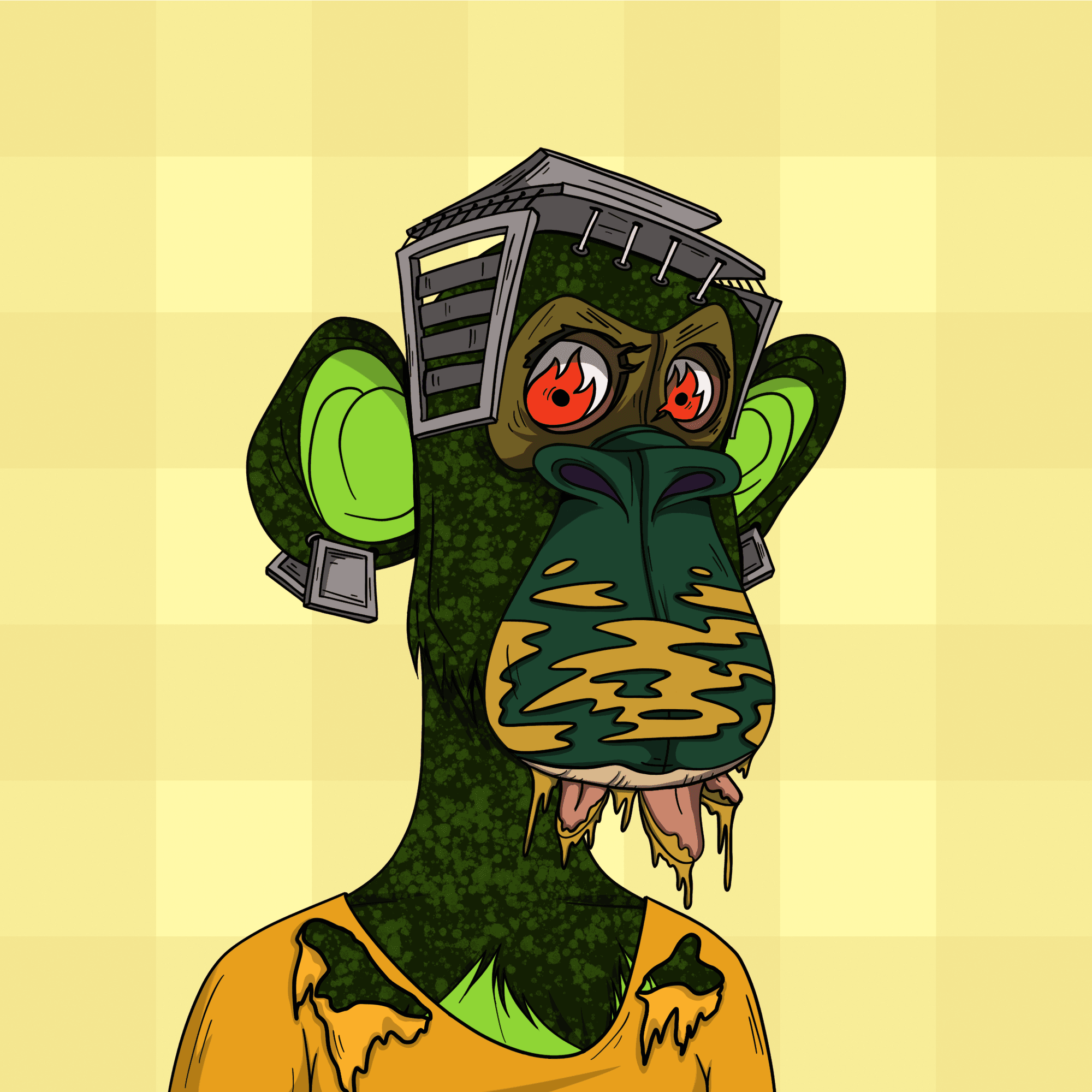 Laboratory Monkey #13676 - Laboratory Monkeys | OpenSea