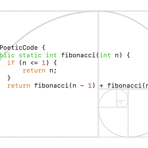 Recursive Fibonacci #62 in Java - Poetic Code: Recursive Fibonacci ...