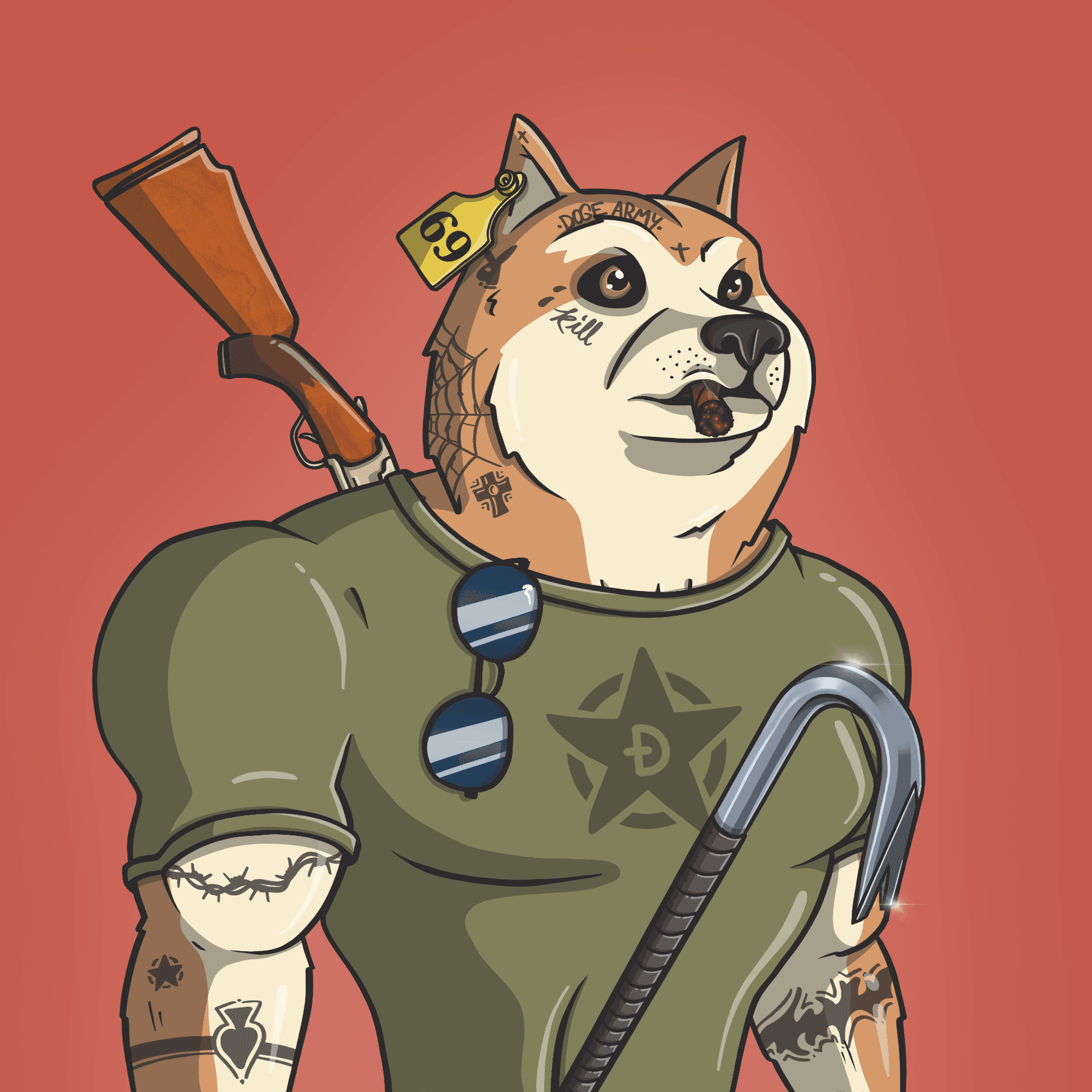 Doge Army #6117 - Doge Army by ShibaDoge | OpenSea