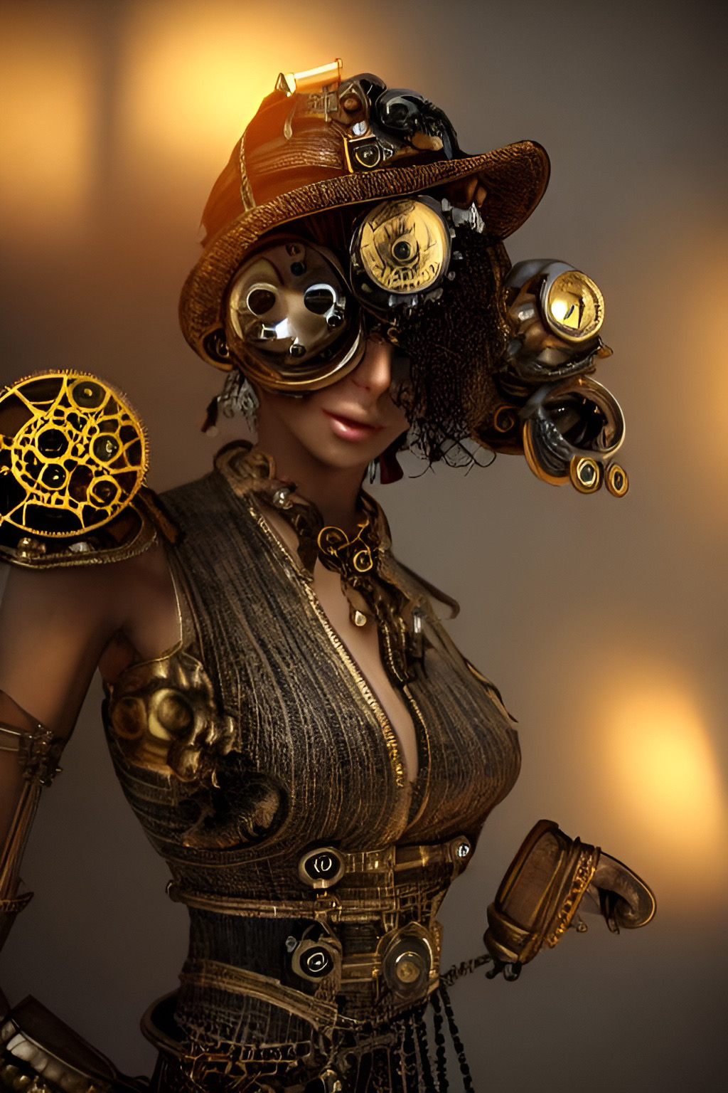 Steampunk Vally Ai Female - Collection | OpenSea Steampunk Vally Ai Female - Collection | OpenSea