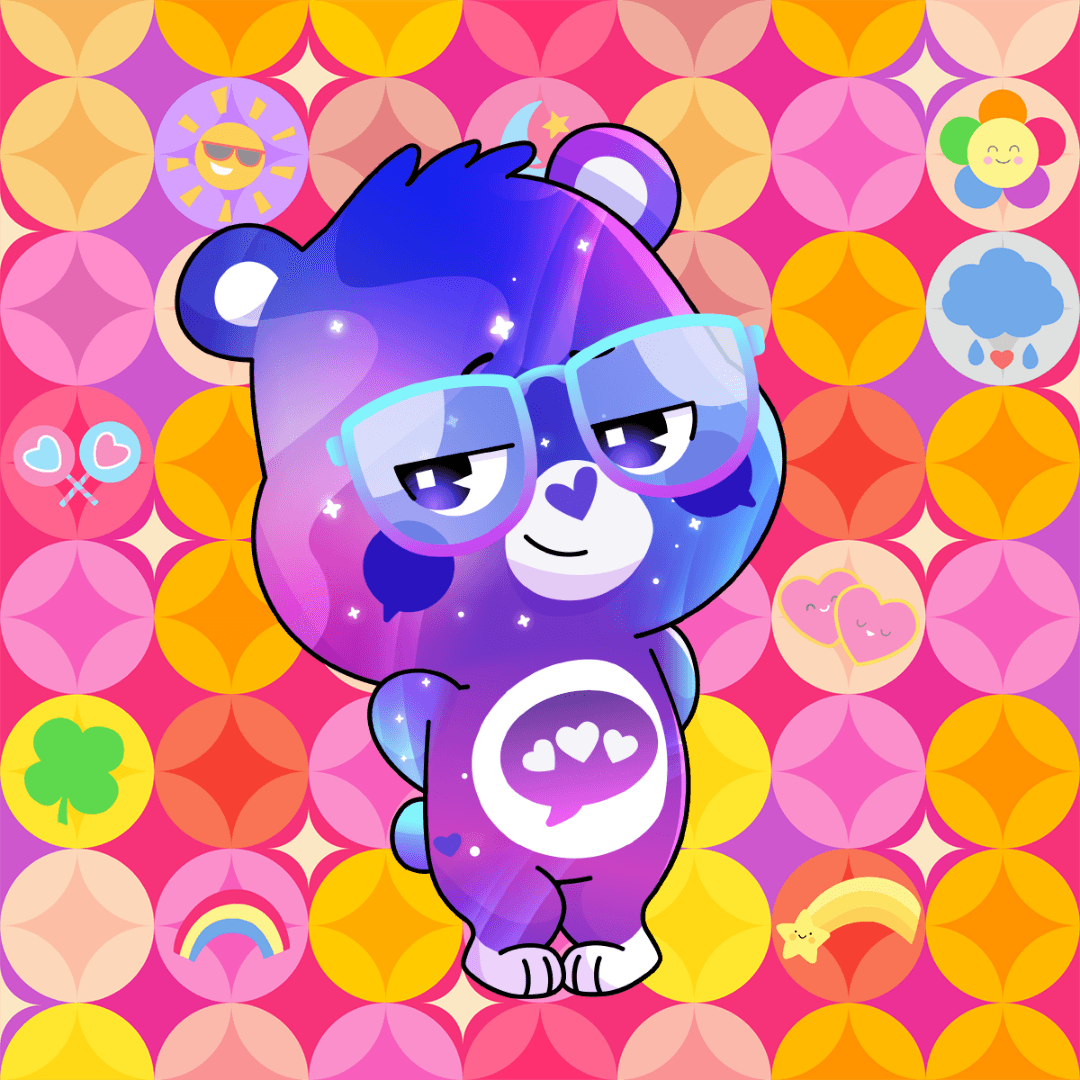 Hello Fren Bear™ 182 Care Bears Forever Eth Opensea
