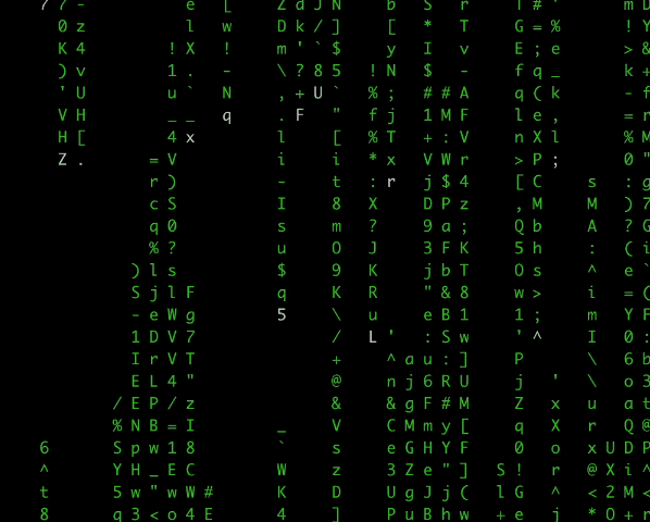 Cryptographic & ASCII Art - Collection | OpenSea