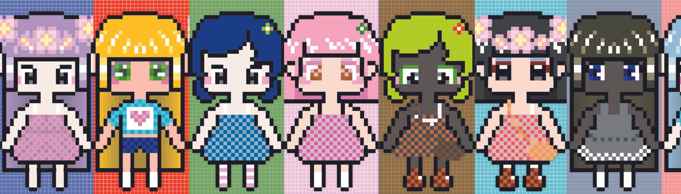 NFT_PixelGirls - Collection | OpenSea