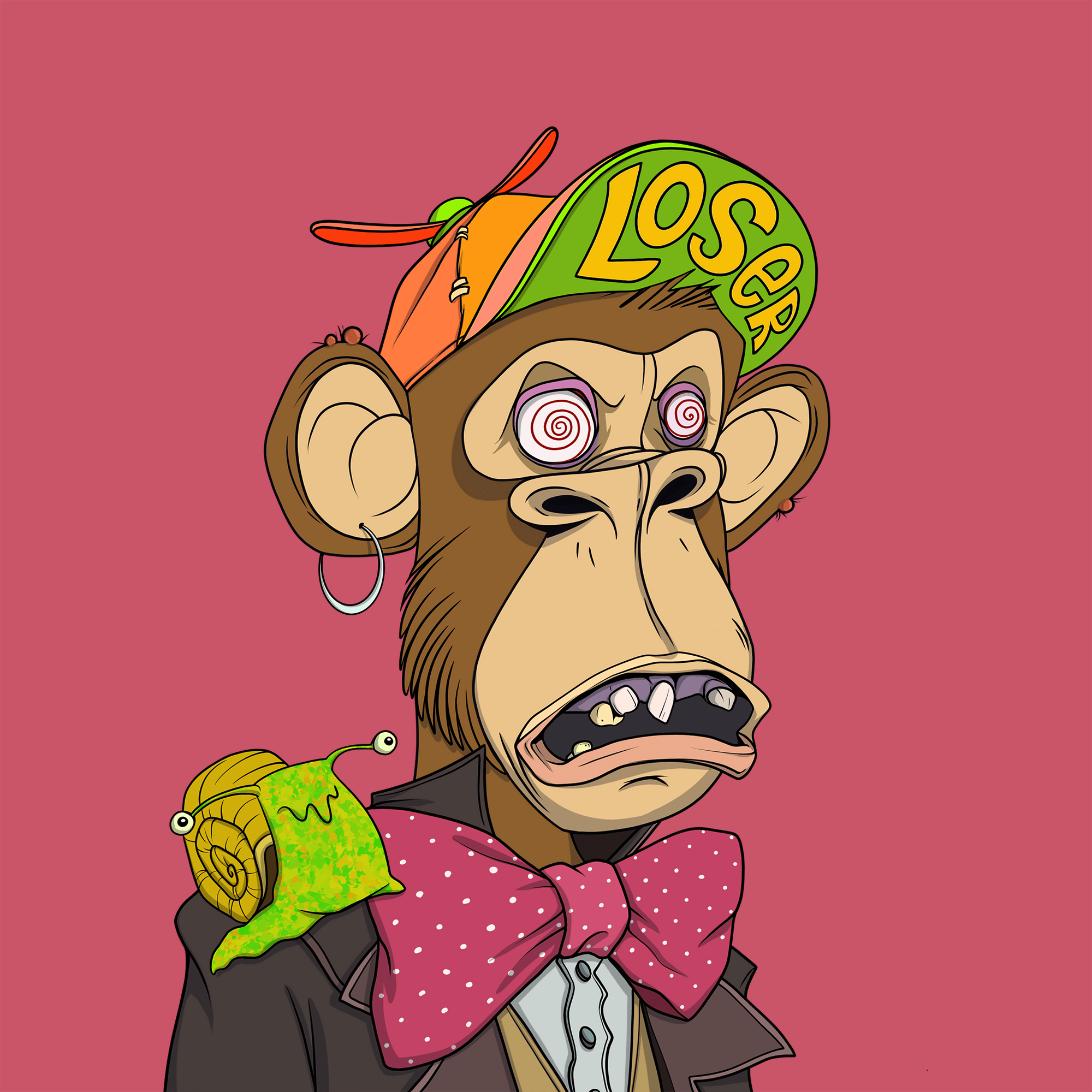 Loser Ape #16492 - Loser Ape School Club | OpenSea
