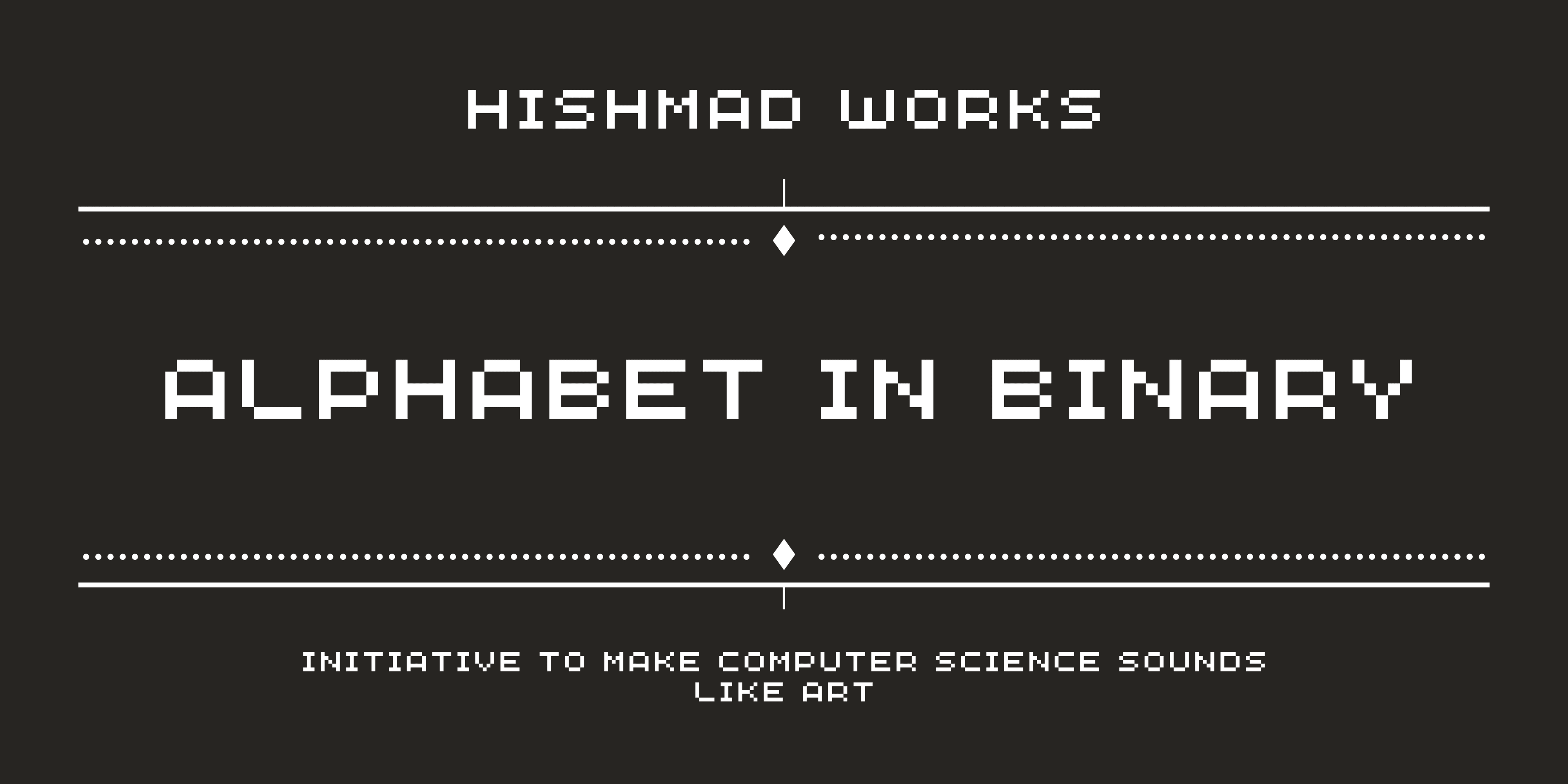 Alphabet in binary - Collection | OpenSea