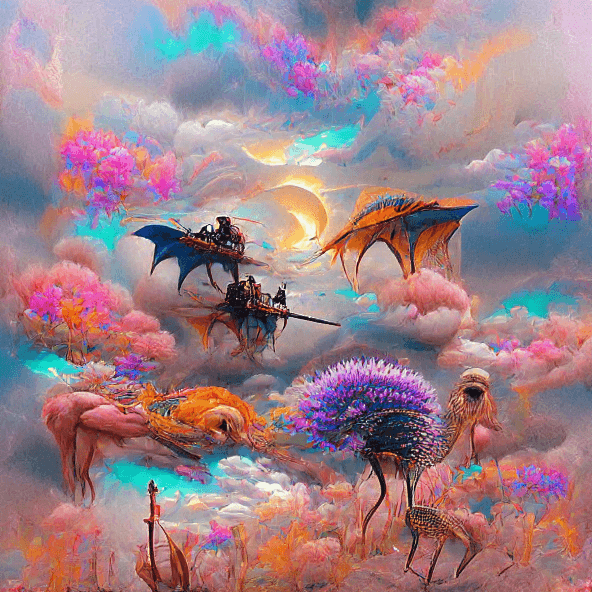 Fantasy art with AI - Collection | OpenSea