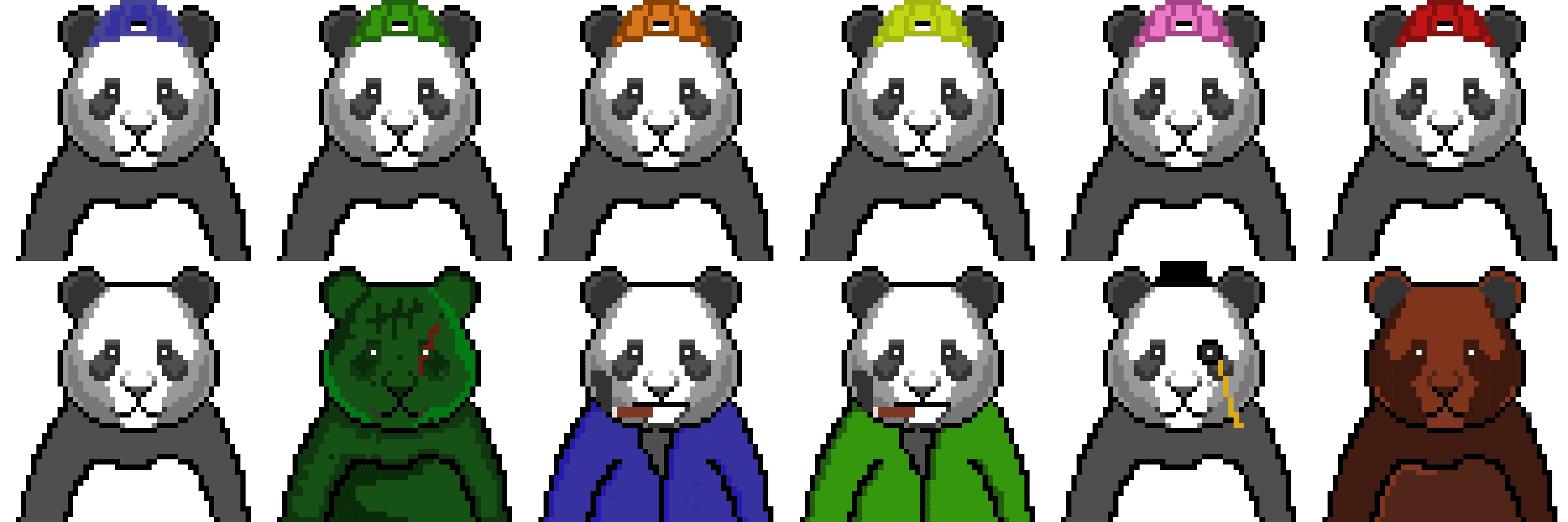 Lazy Pandas - Collection | OpenSea