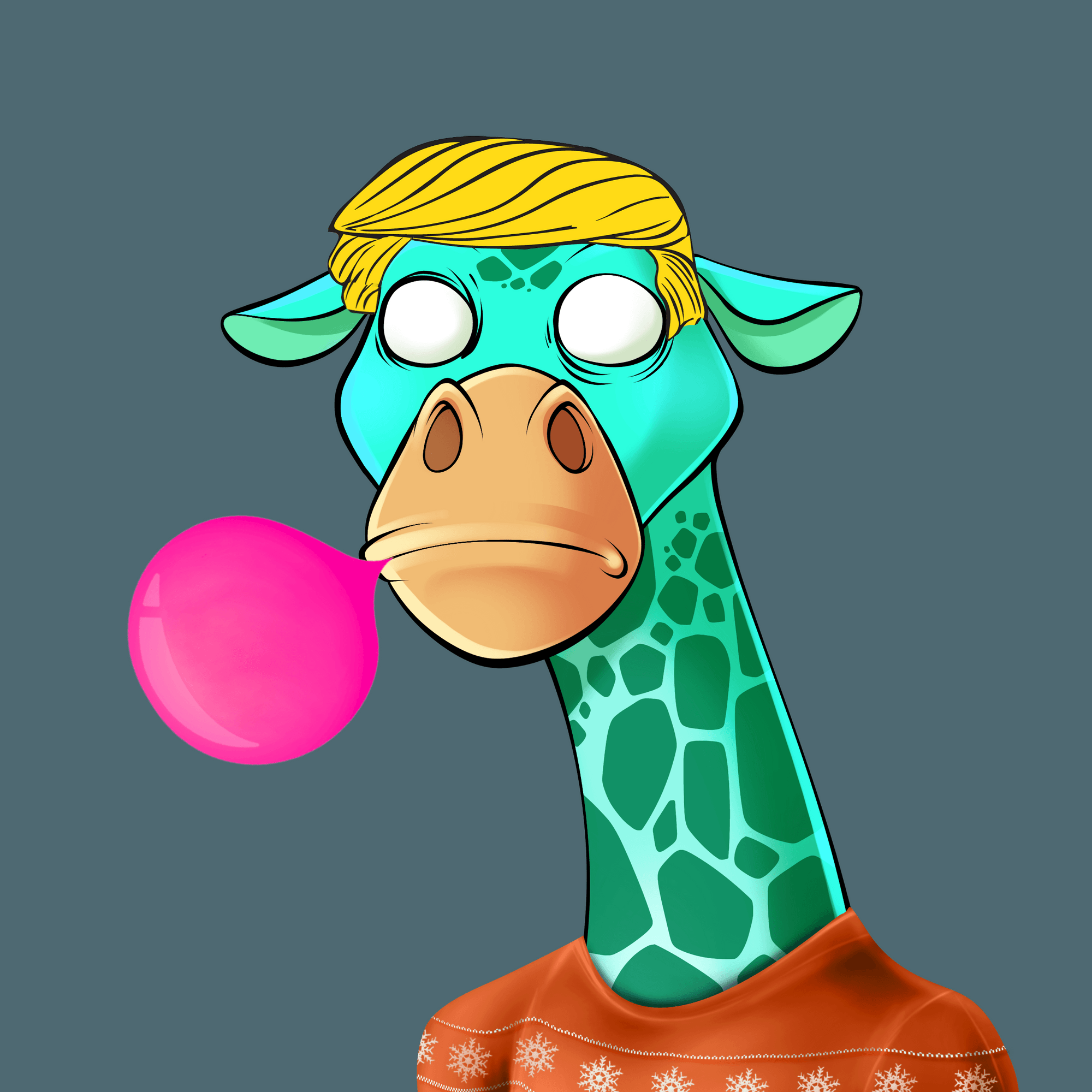 Bored Giraffe Se 2401 Bored Giraffes Yacht Club Special Edition Opensea