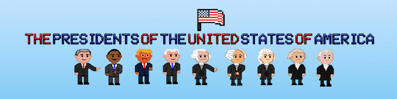 The Pixel Arts of the Presidents of the US - Collection | OpenSea