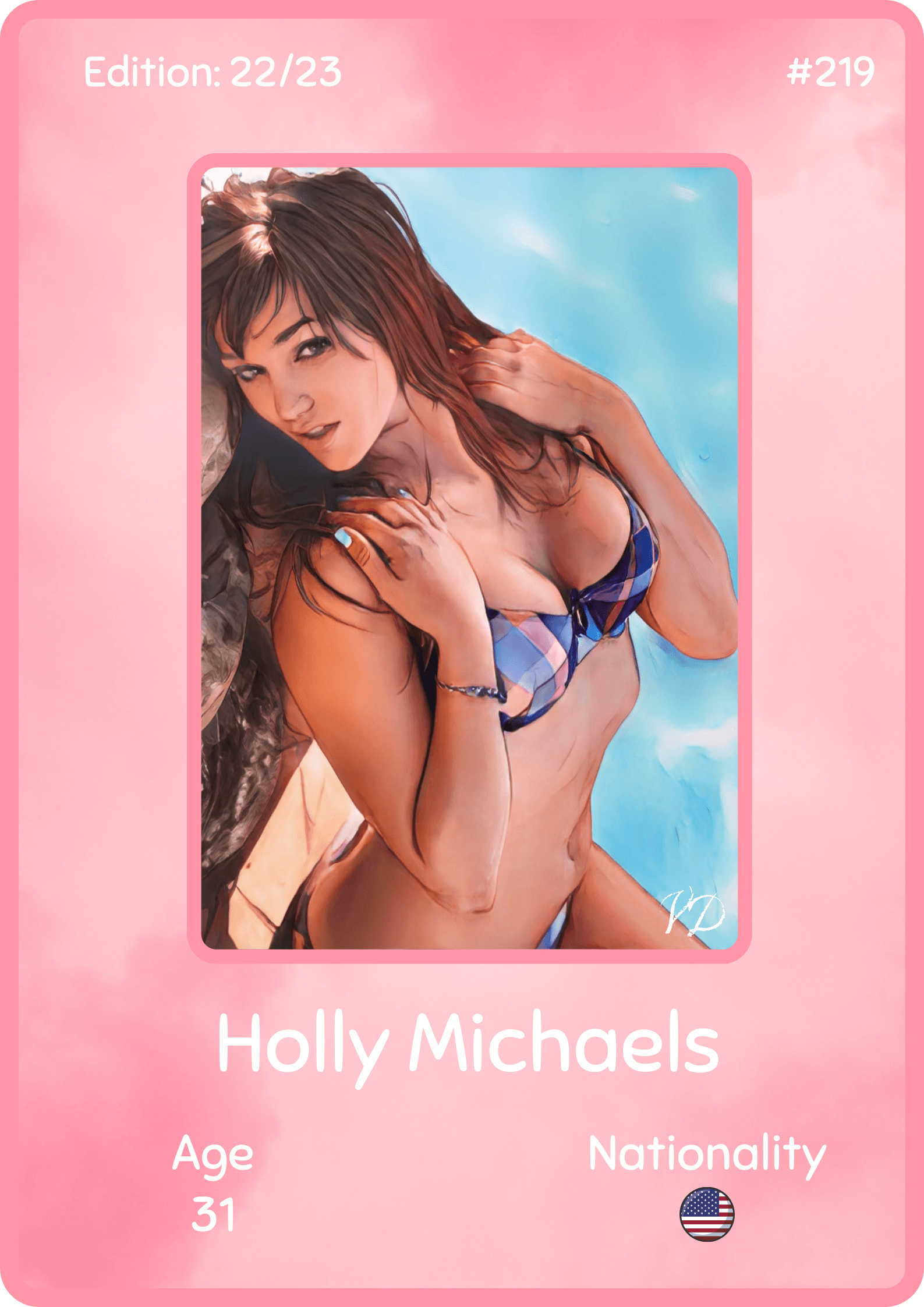Holly Michaels 219 My Naughty Squad Opensea