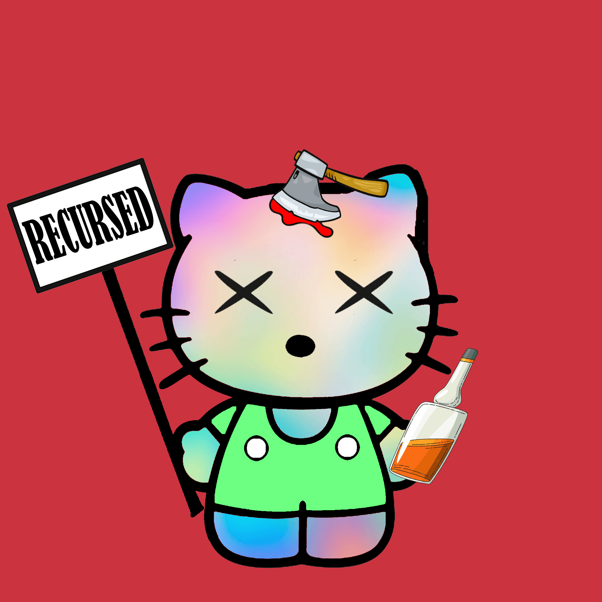 Hello Rekt Kitty - 143 - Hello Rekt Kitty | OpenSea