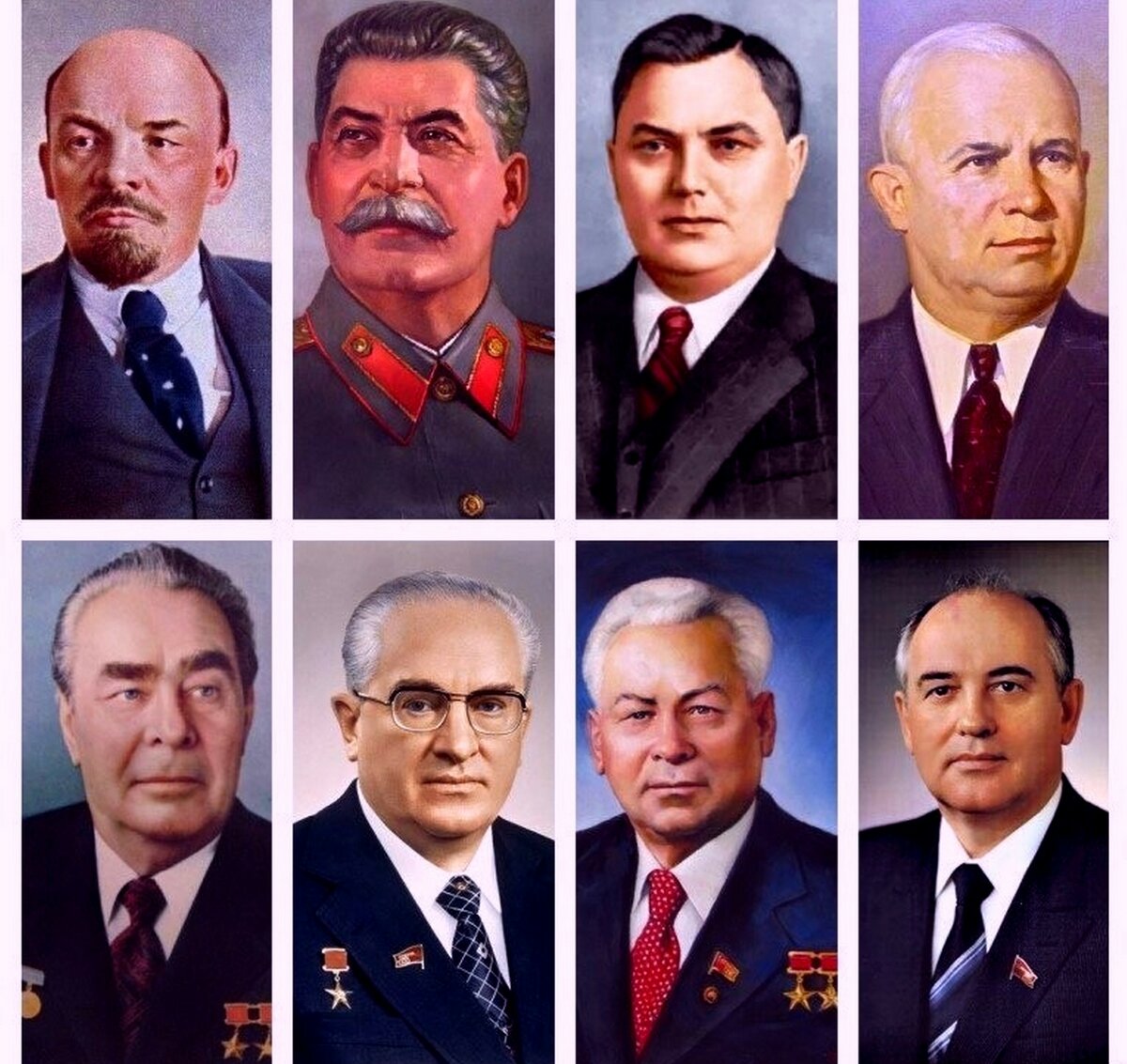 Leaders of the USSR from 1917 to 1991. - Collection | OpenSea