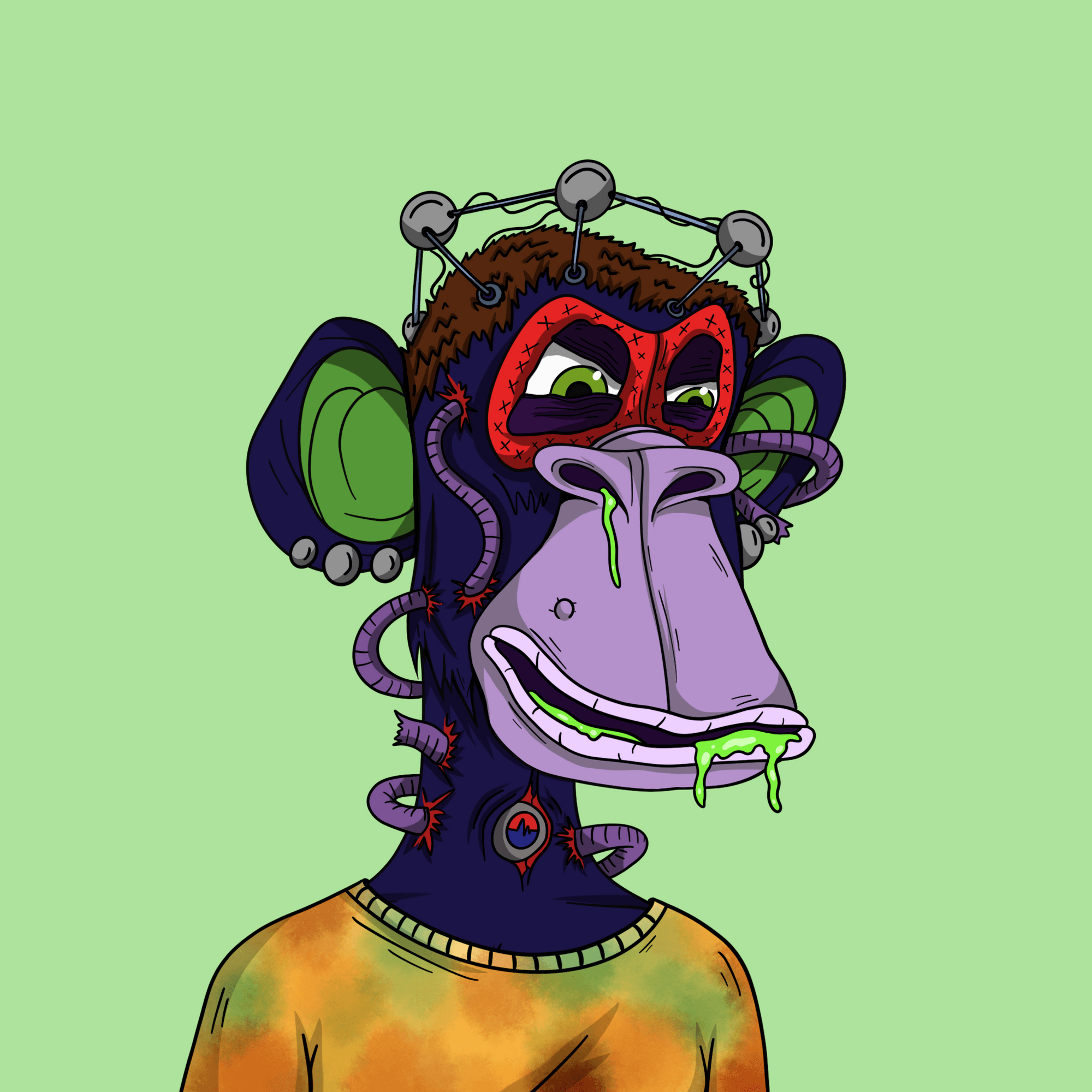 Laboratory Monkey #23049 - Laboratory Monkeys | OpenSea