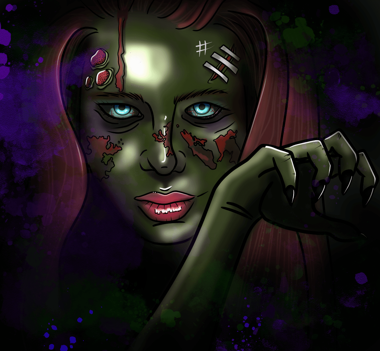 Zombit Femfatal #1 - Zombits Doing Things | OpenSea