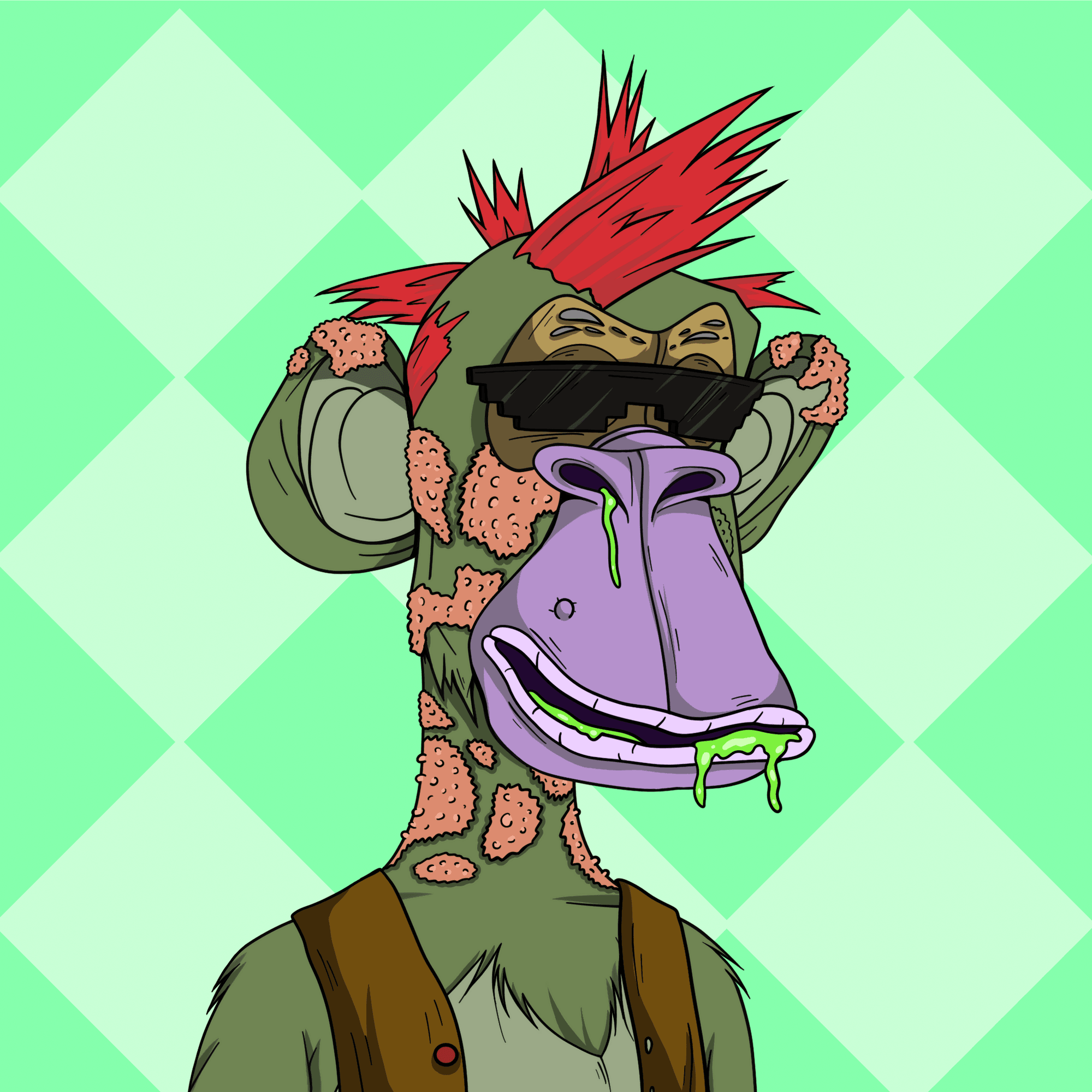 Laboratory Monkey #37271 - Laboratory Monkeys | OpenSea