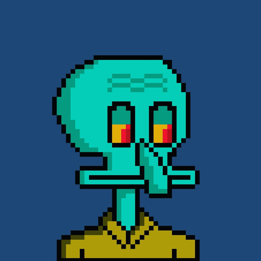 Pixel Squidward ART - Collection | OpenSea Pixel Squidward ART - Collection | OpenSea