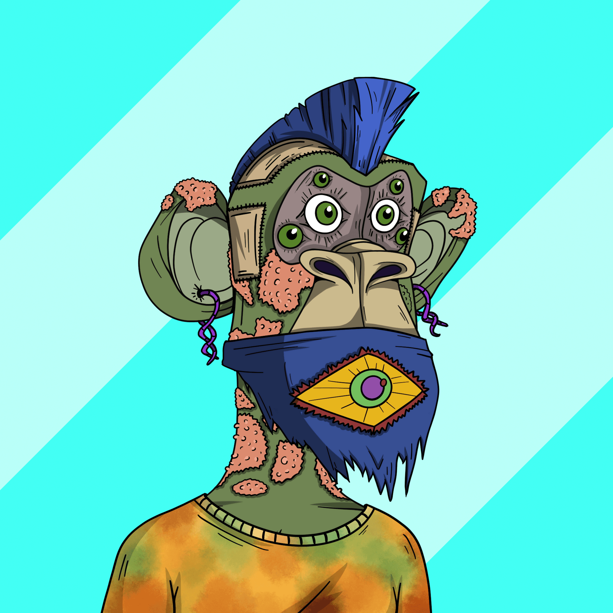 Laboratory Monkey #24736 - Laboratory Monkeys | OpenSea