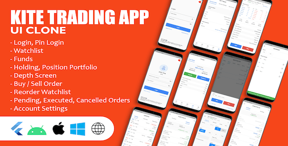 FLUTTER KITE ZERODHA UI CLONE - UI Clones | OpenSea