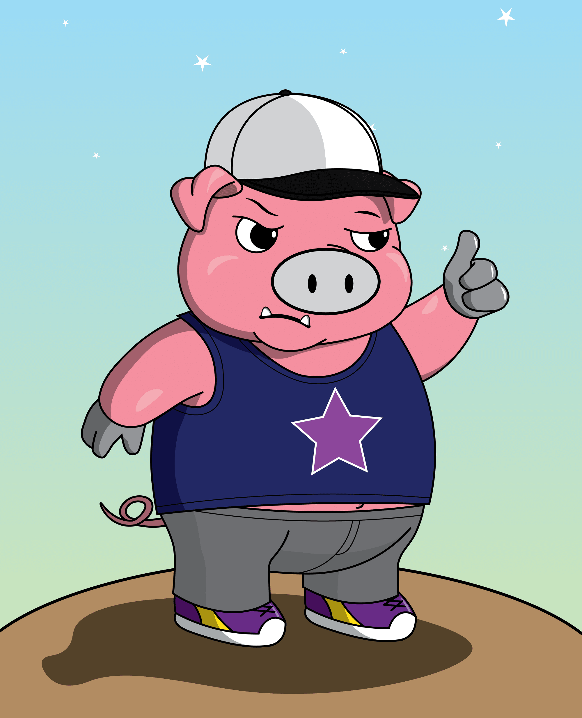 PIG #4487 - Pigs Playground PIGS | OpenSea