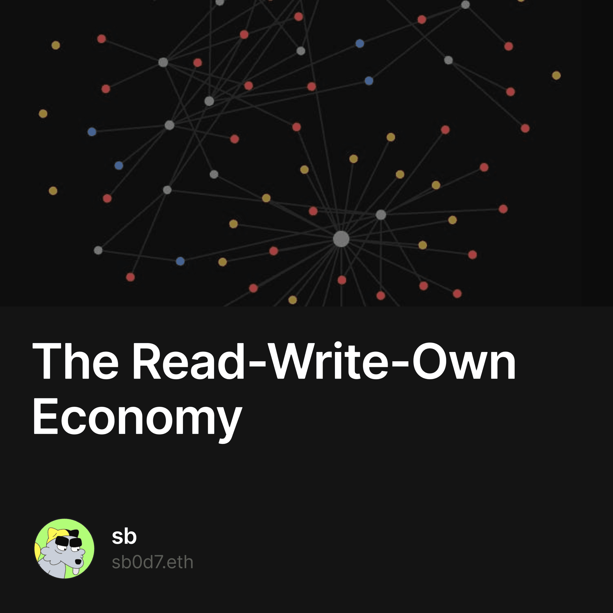 The Read-Write-Own Economy - Collection | OpenSea The Read-Write-Own Economy - Collection | OpenSea